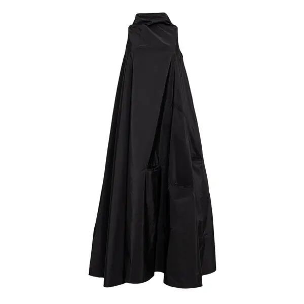 BIANCA POPP Many Pockets Dress In Taffeta - Black