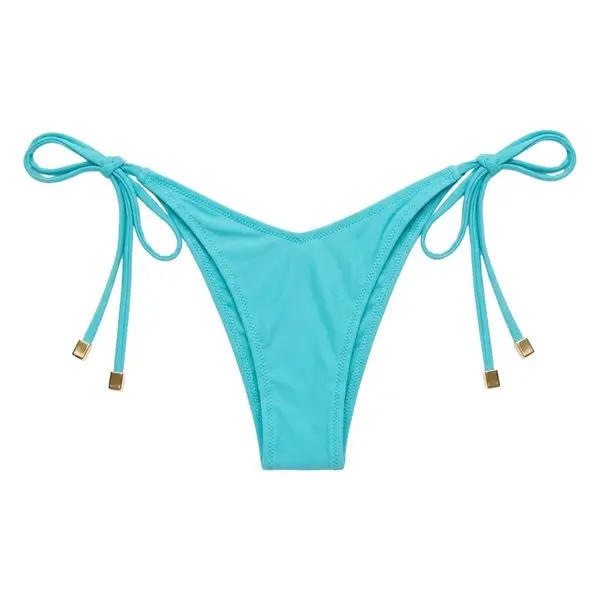 ACQUA PURA Stella’ Triangle Bikini Bottom Celeste - Blue