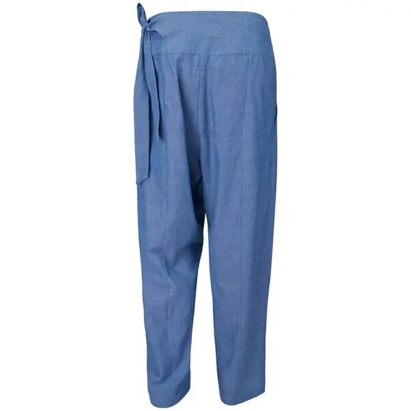 EM & SHI Victory Chambray Pants - Blue