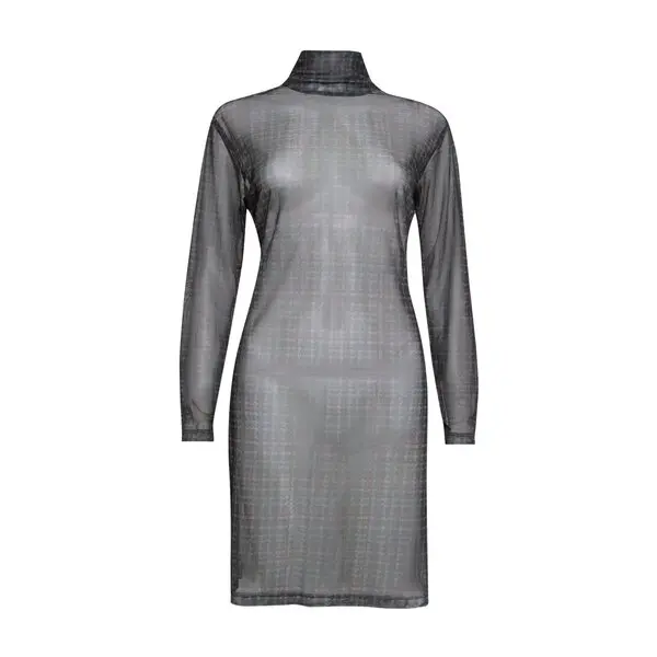 SARAH REGENSBURGER Power Mesh Dress - Black