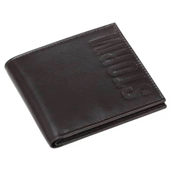 STORM Plutus Leather Embossed Wallet - Brown