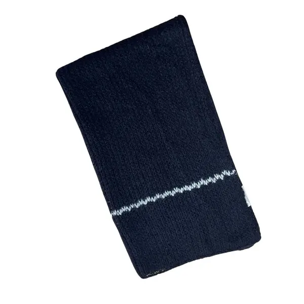HERITAGEMODA Neutrals Handknit Soft Premium Alpaca Scarf - Black