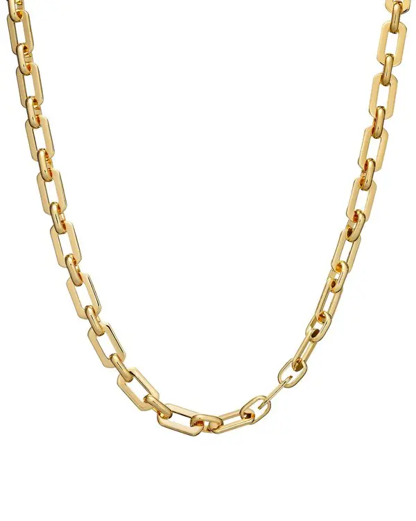 CRYSTALS AND CO Chunky Box Necklace Jw - Gray/yellow
