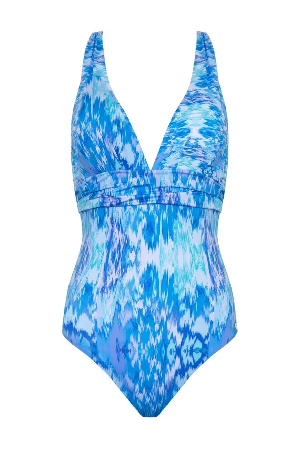 SOPHIA ALEXIA Sea Dream Santorini Swimsuit - Blue