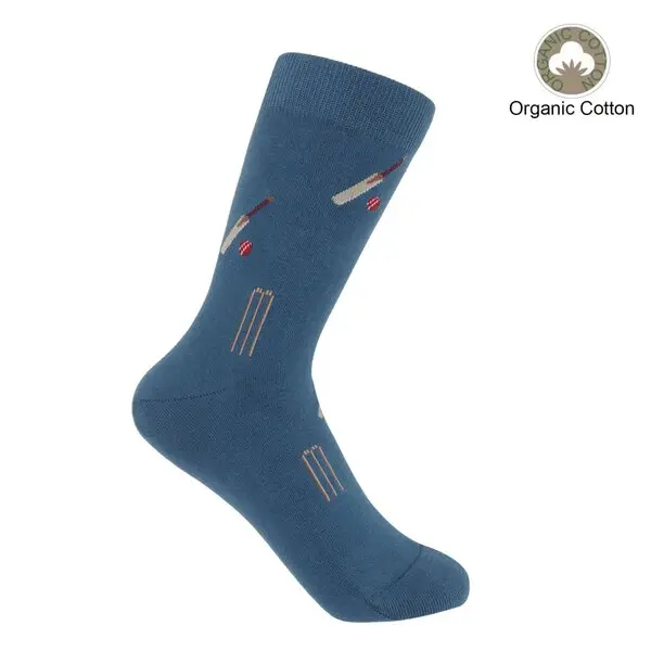 PEPER HAROW - MADE IN ENGLAND Cricket Socks - Blue