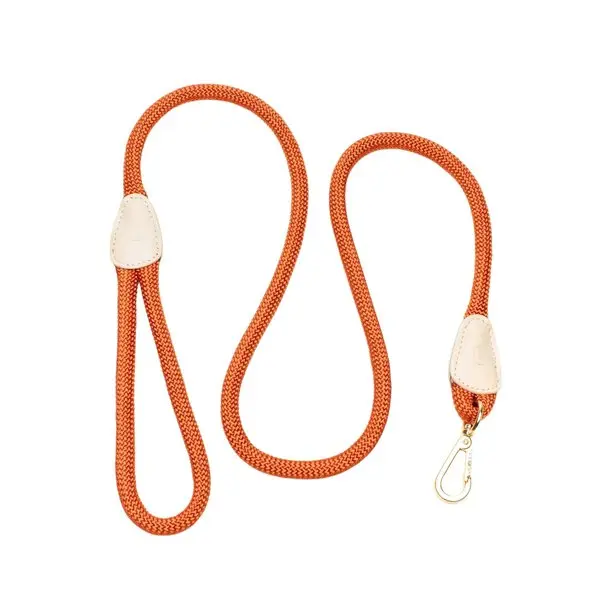Zoë Pet Atelier Paracord Leash - Orange