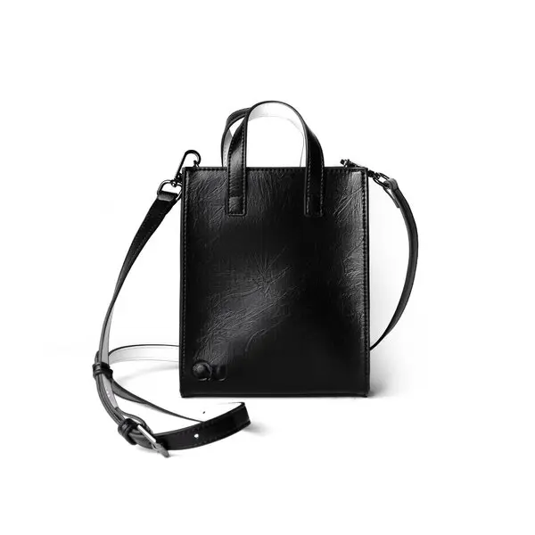 QU Glam Mini Tote Bag - Black