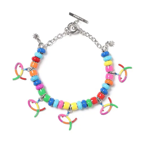 PINNOLE Nel Blu Dipinto Di Blu Bracelet - Gray