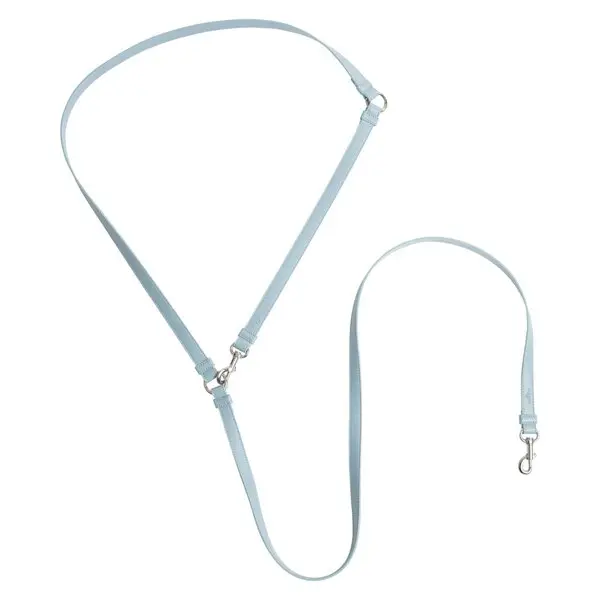 ALECOO Classy Dog Leash Adjustable Ice Silver - Blue