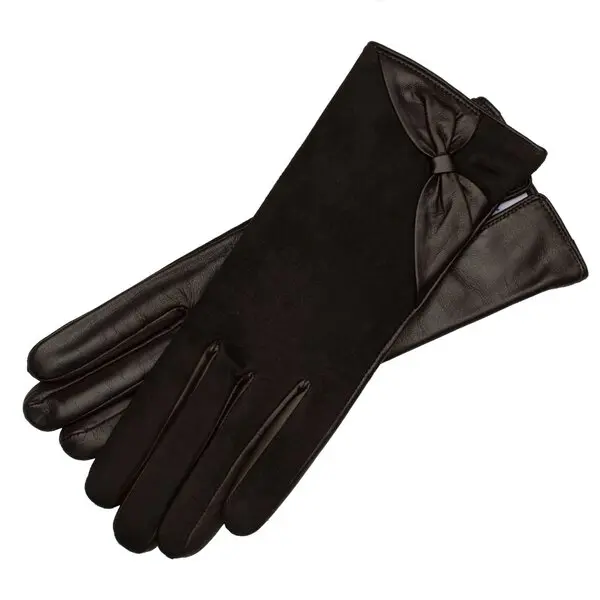 1861 GLOVE MANUFACTORY Vittoria Leather Gloves In Manchu - Brown