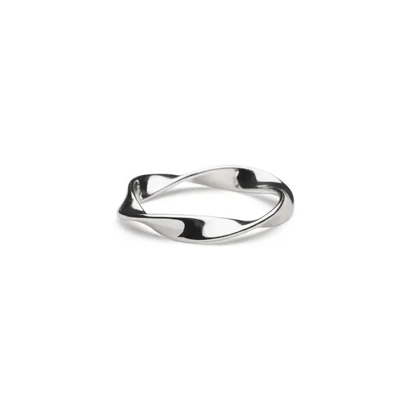 SHABELLA NYC Twirl Ring - Silver