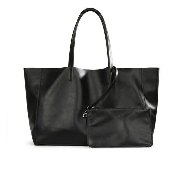 HAMEL ATELIER Ravello Leather Tote Bag - Black