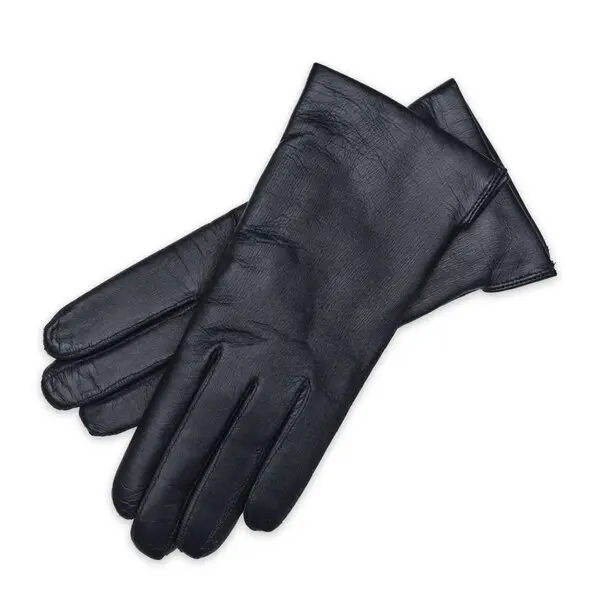 1861 GLOVE MANUFACTORY Modica Minimalist Touch Leather Gloves - Blue
