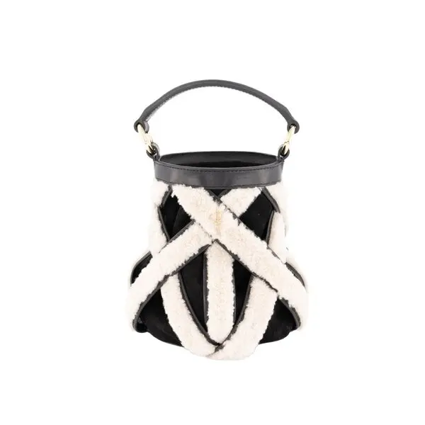 OTRERA Fluffy Olina Crossbody - Black