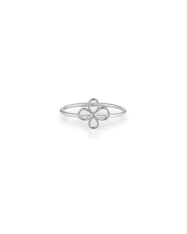 INARI JEWELLERY Nyonya Knot Ring - Silver