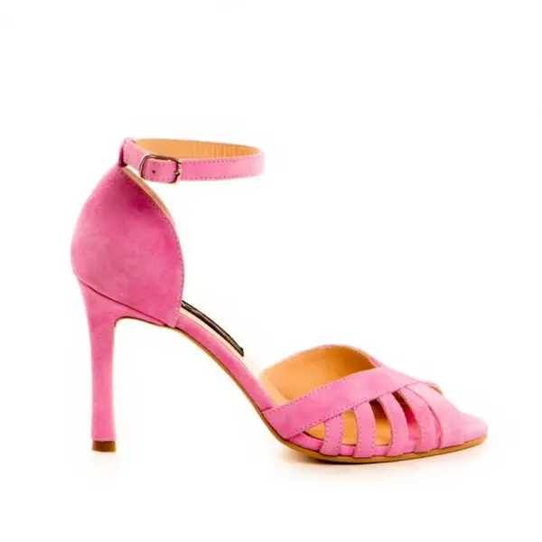 THE 5TH ELEMENT Rendez-vous Antique Suede Sandals - Pink