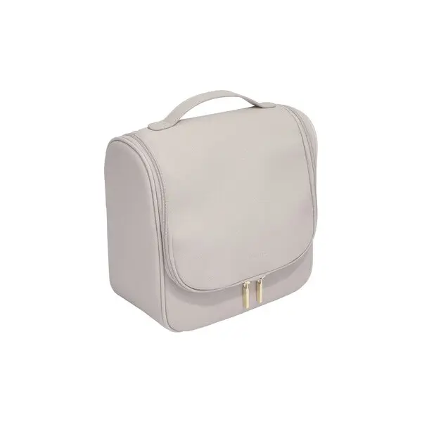 STACKERS Neutrals Large Hanging Washbag Taupe