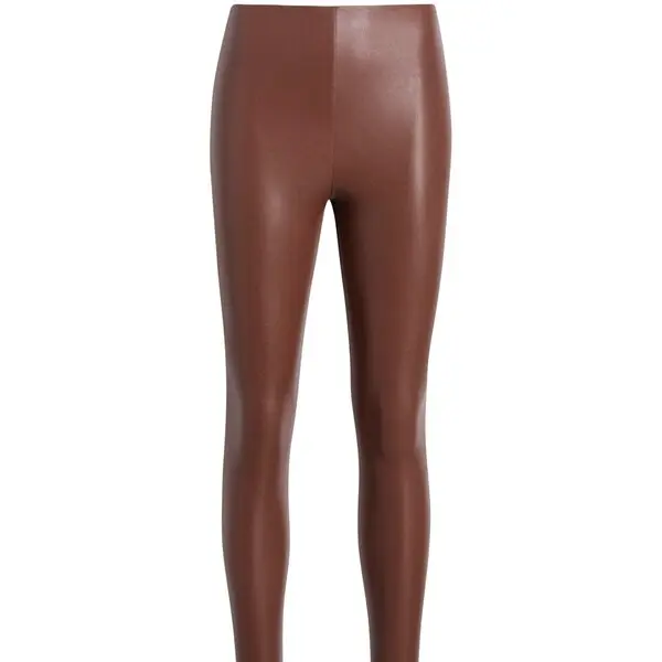 Commando Faux Leather Legging, Oxblood Slg06 - Brown