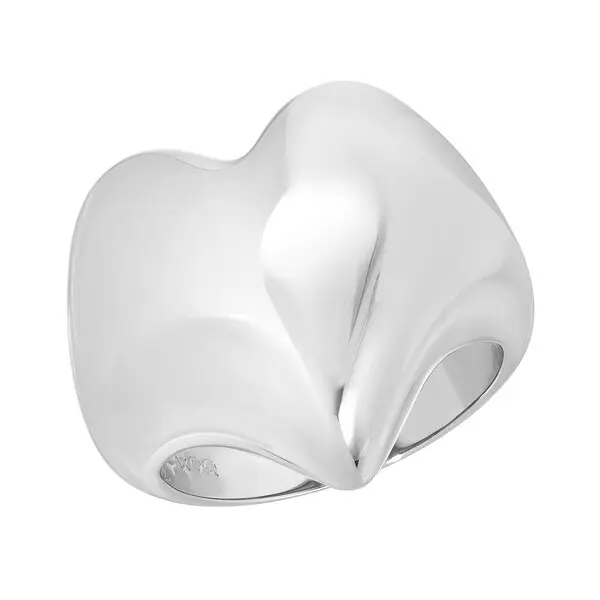 LEEADA JEWELRY That's So Goode Heart Ring - Silver