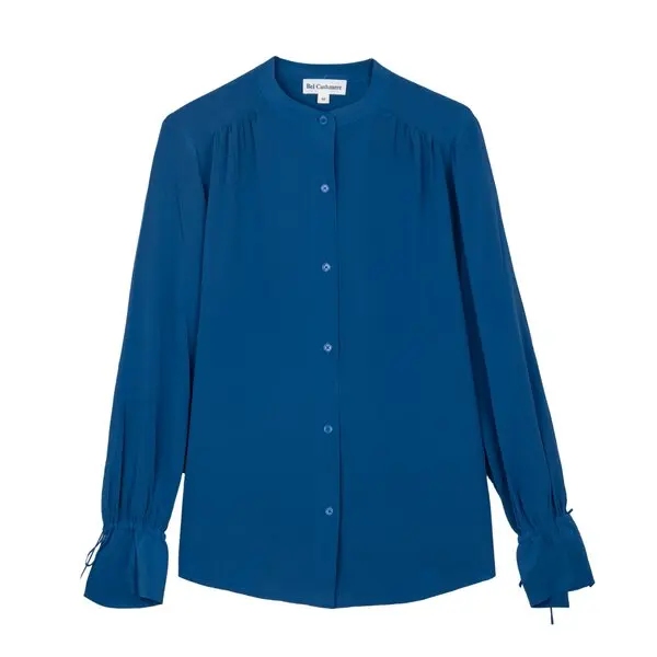 BEL CASHMERE Isadora Blouse - Blue