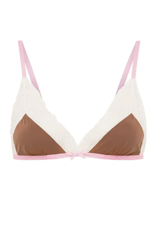 WILD LOVERS LONDON Solene Bra - Brown
