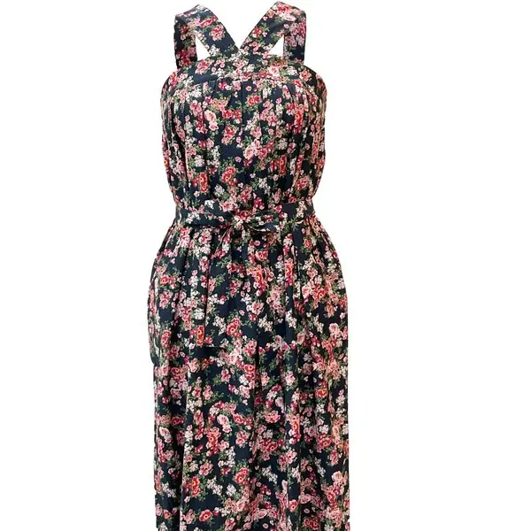 EM & SHI Midnight Love Halter Dress - Black