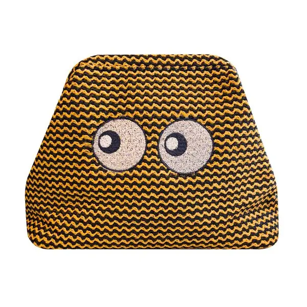 LILLY LOVES Made You Look Clutch Bag - Black/brown