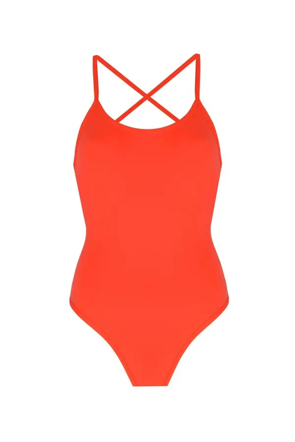 YORSTRULY Racer Swimsuit -foxy - Red