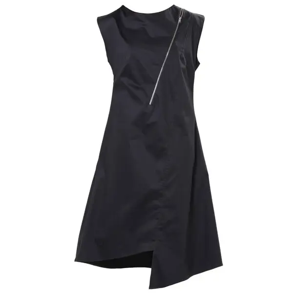 METAMORPHOZA Midi Cotton Dress - Black
