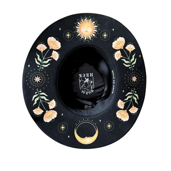 WILD AS HECK The Stevie Rancher Cosmo Hat - Black