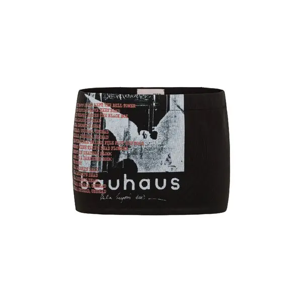 COME ON Bauhaus Mini Skirt - Black
