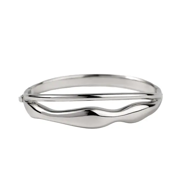 ZYNNIA COLLECTIVE Flow Cuff - Silver