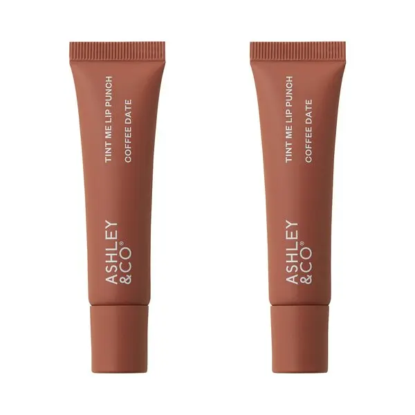 ASHLEY & CO Neutrals Tint Me Coffee Date Lip Punch Tinted Lip Balm Duo - Brown