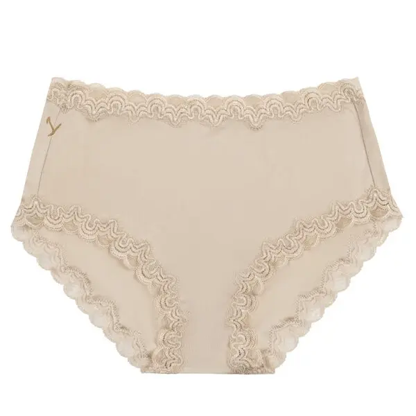 Uwila Warrior Neutrals Soft Silk Briefs Smoke Grey - Gray
