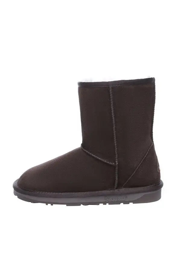 EVERAU AUSTRALIA Parrot Short Classic Boots In Chocolate - Brown