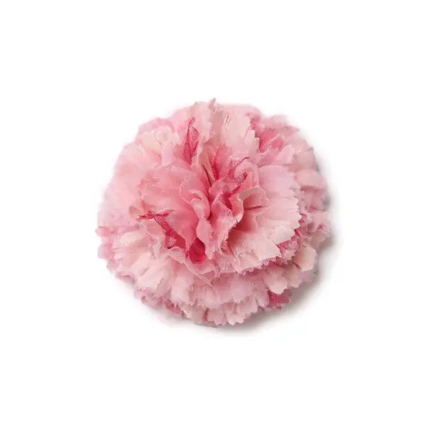 HELENA SIMON The Light Carnation Floral Brooch - Pink