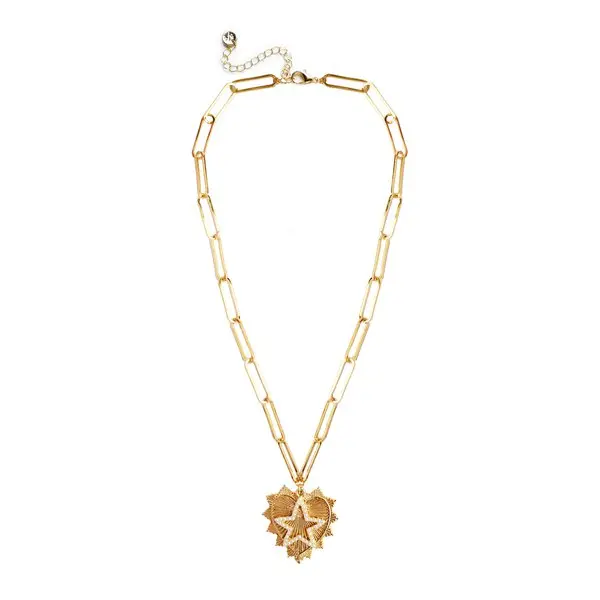 ADRIANA PAPPAS DESIGNS Amore Necklace - Yellow