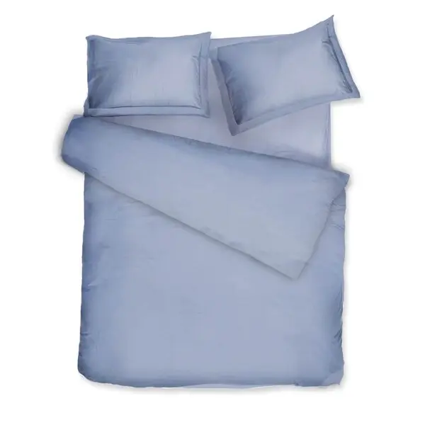 DECOFLUX HOME Cotton Bedding Set French - Blue