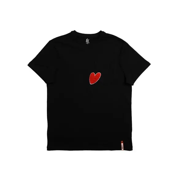 EIGHT X Held Close Graphic T-shirt - Black