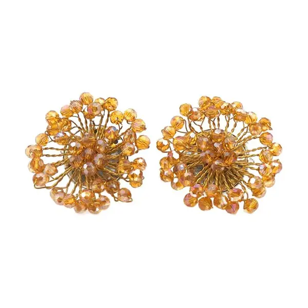 Fairchild Baldwin Button Earrings - Gold