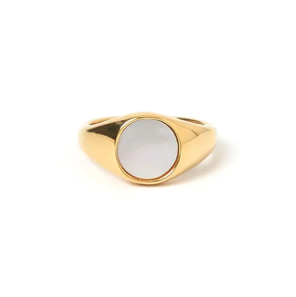 ARMS OF EVE Amira & Pearl Ring - Gold