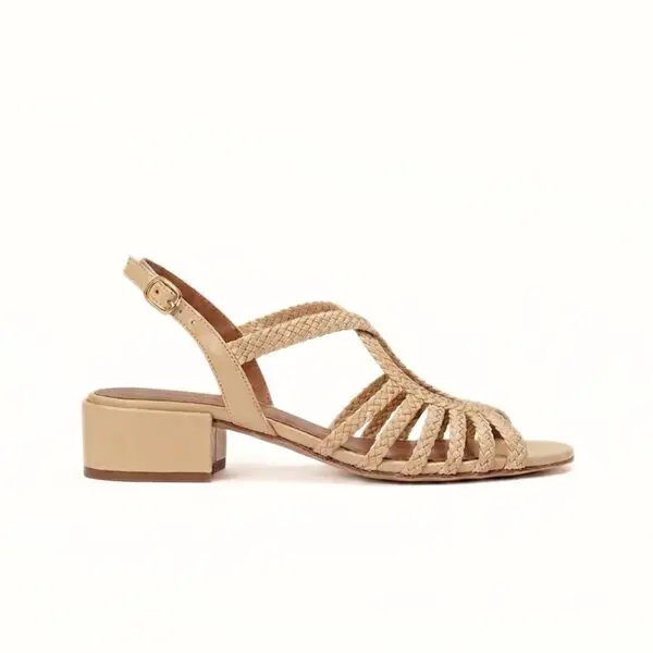 NAGUISA Neutrals Raco Square Low - Beige