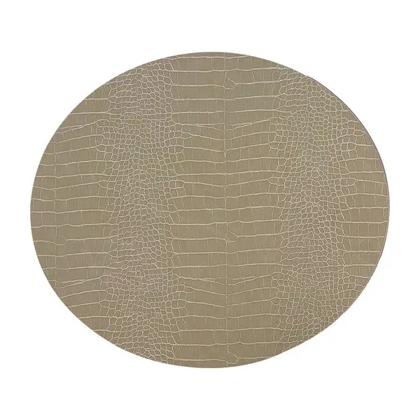 Twig New York Dovi Placemats, Set Of Two Warm Gray - Grey