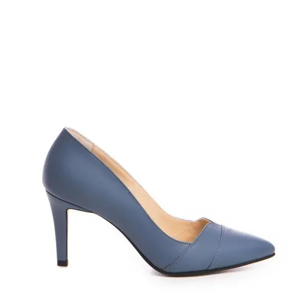 THE 5TH ELEMENT Yuki Pumps In Soft Leather - Blue