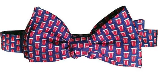 LAZYJACK PRESS The Re-rack Bow Tie - Blue