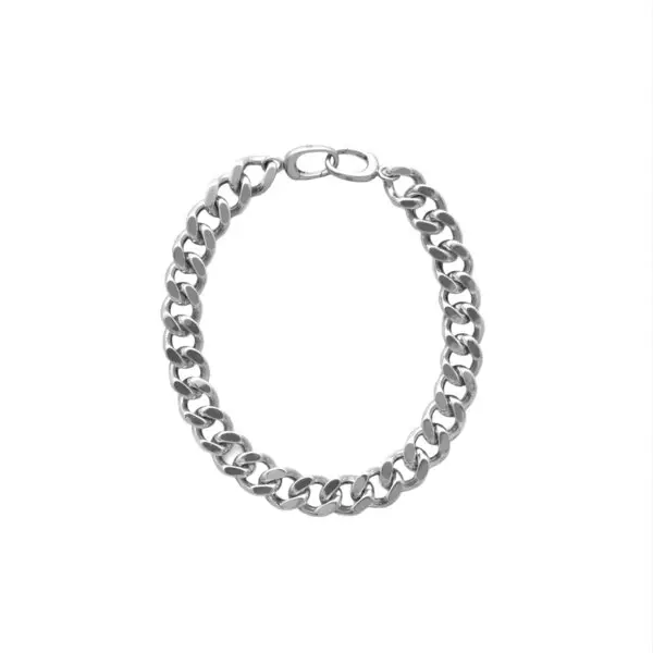 ONI Bold Cuban Link Bracelet - Silver