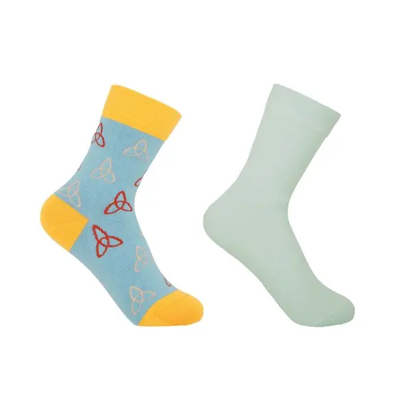 PEPER HAROW - MADE IN ENGLAND Tri & Classic Baby Socks Bundle - Blue