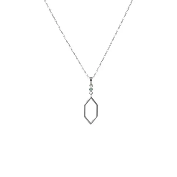 HILLARY ALEXANDRIA Sample Sale: Joy Pendant - Silver