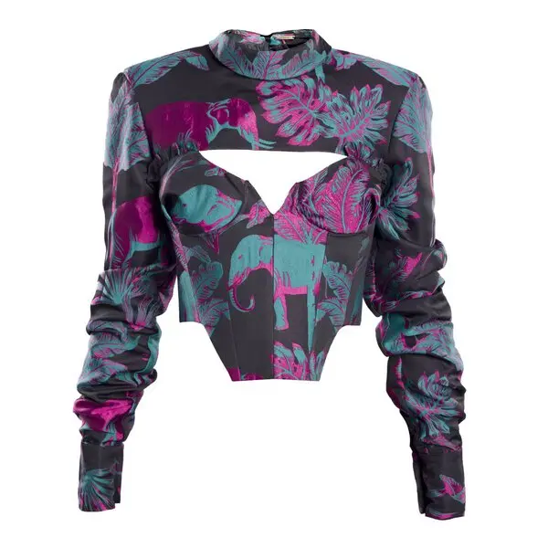 PSYCHEDELIC OVERDOSE Zoo Corset