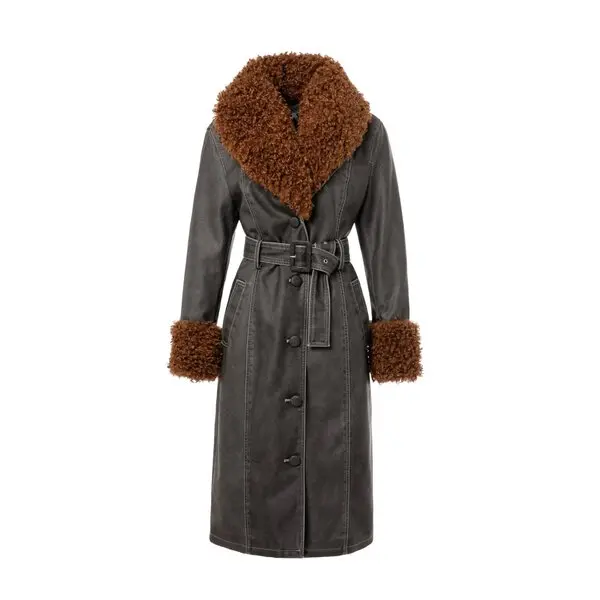 JAKKE Palladino Coat Vintage - Black